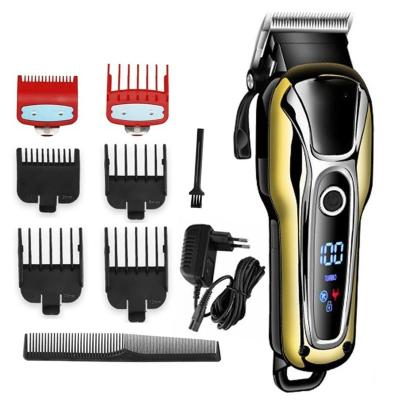 Κίνα Χρυσό Trimmer τρίχας χρώματος ηλεκτρικό, ασύρματος κουρέας Clippers για τα κατοικίδια ζώα/άνθρωπος προς πώληση