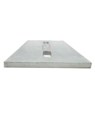 Κίνα Γαλβανισμένη Πλάκα 200*100mm Ενσωματωμένη για Σύστημα Στήριξης Πρόσοψης προς πώληση