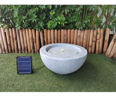 중국 8V/1W Solar Pump Sandstone Bowl Garden Solar Water Fountain Outdoor Decoration Piece 판매용