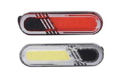 Cina Luce posteriore ricaricabile durevole del ciclo, luci della bici di spinta principali struttura rigida in vendita