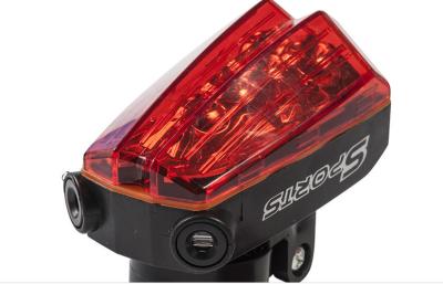 Cina 5 la bici a pile del laser LED del LED 2 accende la forma speciale portatile P14 - modello di B in vendita