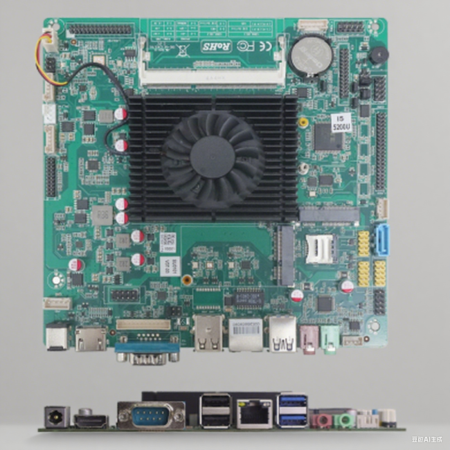 Multi-Display Motherboard Mini PC with multiple connectivity ports