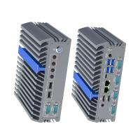 Quality Small Industrial PC 2 Intel I226-V Industrial Fanless Mini PC For Pos System for sale
