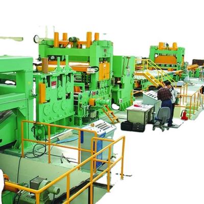 China Straightener Feeder Uncoiler Nivelling and Shearing Machine voor het snijden van stalen spoelen Te koop