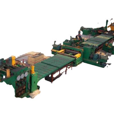 Cina Macchina di appiattimento ad alta produttività per l'allineamento e il taglio incrociato di lamiere di acciaio in vendita
