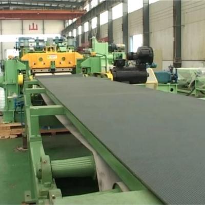 Cina Macchine per l'appiattimento e il taglio incrociato di lamiere di acciaio con scaricatore di alimentazione per raddrizzatori in vendita