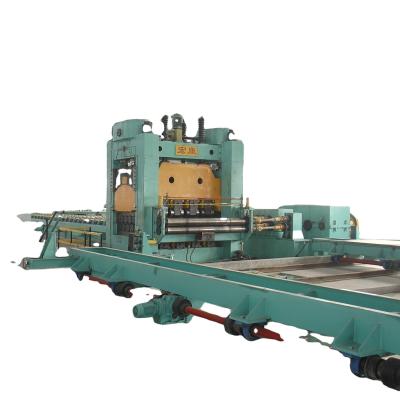 Cina Linea di rasoio per la ripiegatura e il livellamento della lamiera di metallo con velocità di taglio da 0 a 30 m/min in vendita
