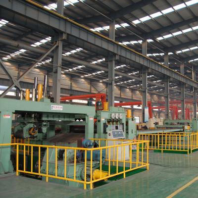 China 1-6 mm plaatdikte High Speed roestvrij staal spoel Onrolling leveling scheerlijn Te koop