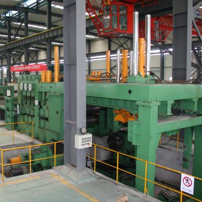 China Eenvoudig te bedienen staal spoel uncoiler en snijden tot lengte lijn voor staal verwerking Te koop