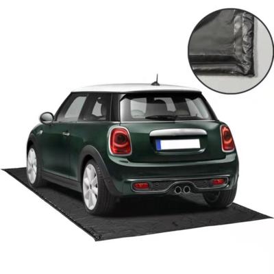 China 8'6"*20 Fabricante de lonas Pvc impermeável Pvc Garage Mat Car Wash Containment Mat para neve, lama, chuva à venda