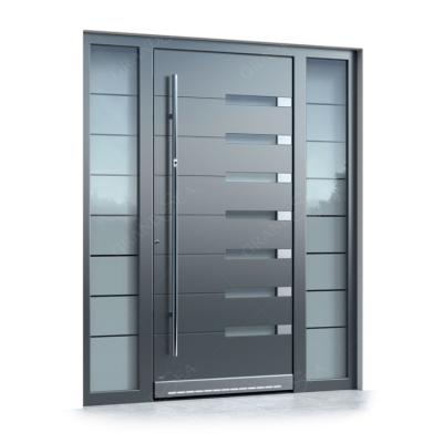 China American Anti-Rust Bullet Proof Rotatable Exterior Front Villa Security 304 Stainless Steel Pivot Door for sale