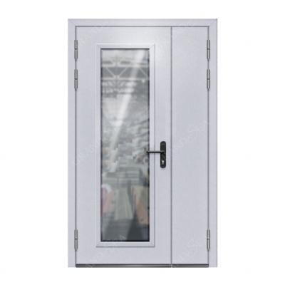 China Customized Fire Door for Industrial Warehouse Commercial Steel Door Easy Installation Fire Exit Doors for sale