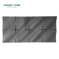 Quality Office Building 3D Acoustic Wall Tiles Customized For Sound Insulator for sale