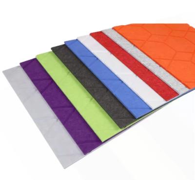 China Polyester Fiber Acoustic Panel professional sound panels felt sound absorption wall panel audio sound panels for sale