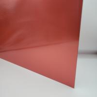 décoration en plastique acrylique de panneau de miroir de 1-6mm de fonte rouge de la feuille 1830x1220mm