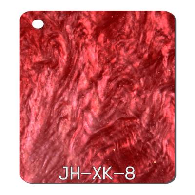 Chine Les panneaux décoratifs rouges de plexiglass ont coupé des plastiques que 3mm ont coloré la feuille acrylique à vendre