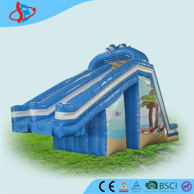 Cina Acquascivoli gonfiabili commerciali all'aperto dei bambini blu per il parco di Musement in vendita