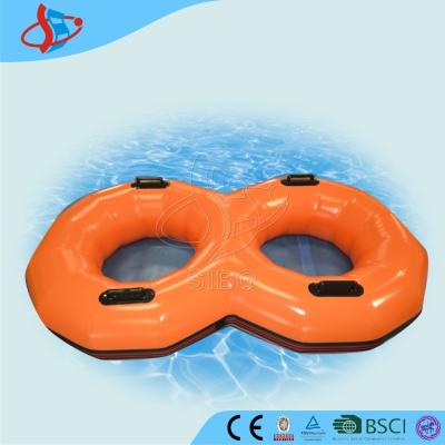 Cina Doppia metropolitana gonfiabile dell'acqua, parchi dell'acqua di Infltable, parco dell'acqua di pozzo in vendita