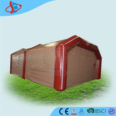 Cina PVC della bolla della tenda gonfiabile medica rossa della porta posteriore/panno attraenti di Oxford in vendita