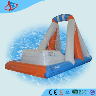 Cina Giochi gonfiabili arancio blu bianchi dell'acqua, giochi dell'acquascivolo di certificazione dell'UL in vendita