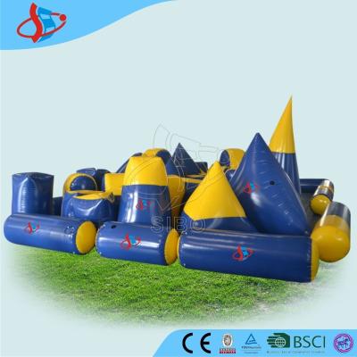 Китай 45 раздувных полос препятствий, игры спортов PVC 0.9mm раздувные, взрослая полоса препятствий продается