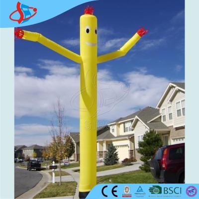 Cina Vento gonfiabile su ordinazione giallo del ballerino dell'aria delle decorazioni del partito - resistente in vendita