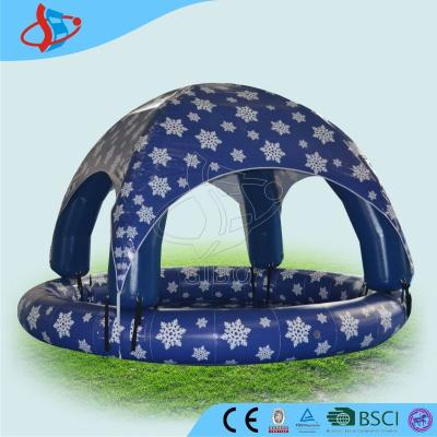 Cina Tenda gonfiabile della cupola del PVC del panno della tenda gonfiabile trasparente di evento per i bambini in vendita