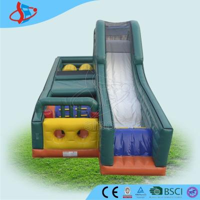 Cina Slittamento combinato e scorrevole gonfiabili degli scivoli gonfiabili dei bambini su misura in vendita
