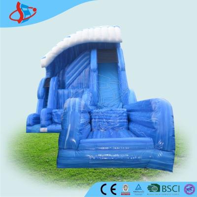 Cina Gonfiabili di rinforzo asciugano la forma di Wave degli scorrevoli per il parco di divertimenti in vendita