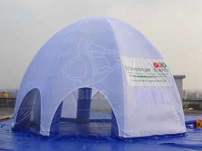 Cina Bianco 8 piedi di campeggio cupola gonfiabile della tenda di grande per l'evento di manifestazione in vendita