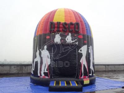 Cina Tenda gonfiabile di moonwalk della discoteca di musica della cupola della discoteca del PVC Tarpauline per il partito in vendita