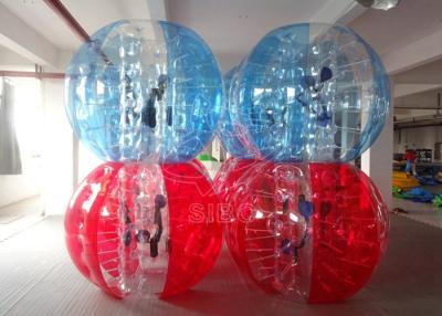 Cina Paraurti gonfiabile del corpo di 2 di colori del paraurti della palla della radura palle gonfiabili rosse del PVC in vendita