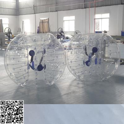 Cina Palla gonfiabile bianca del paraurti della chiara tela cerata del PVC per l'OEM/ODM di divertimento dell'acqua in vendita