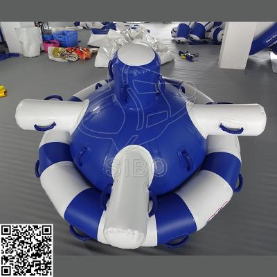 Cina Tela cerata gonfiabile del PVC di Saturn 0.9mm del gioco del parco dell'acqua con il nome di società stampata in vendita