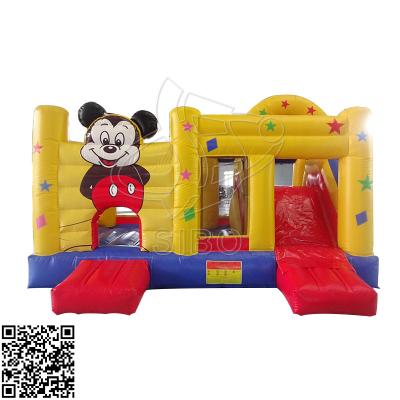 Cina La Camera gonfiabile variopinta di rimbalzo dei bambini/castello dei buttafuori con il CE dello scorrevole ha approvato in vendita