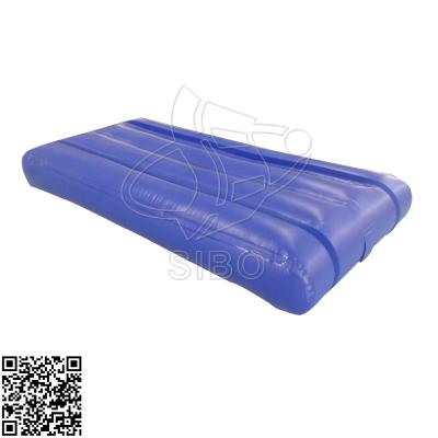 Cina Parco gonfiabile di galleggiamento gonfiabile dell'acqua della stuoia del PVC di sicurezza blu scuro 3 anni di garanzia in vendita