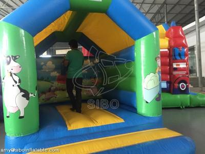 Cina Castello rimbalzante gonfiabile durevole bambini/dei bambini con la prova di fuoco di sicurezza dello scorrevole in vendita