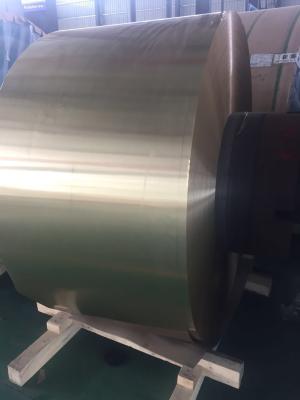 중국 파랑, 에어 컨디셔너 0.20mm 간격을 위한 황금 에폭시 입히는 알루미늄 탄미익 지구 판매용