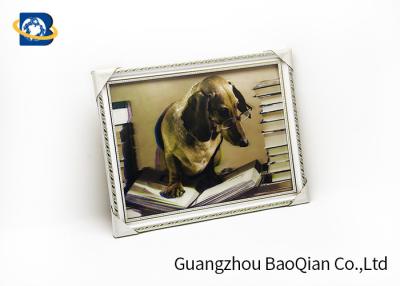 China Het Kaderdecoratie van pvc/van MDP van hond Dierlijke 3D Lenticular Beelden van Vrije Steekproef Te koop
