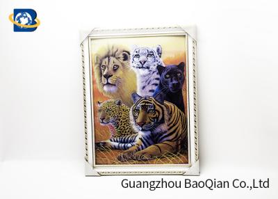China Van het Beeld 3D Dieren van het huisdecor van de de Foto'stijger van de de Muurdruk de Tikbeeld 0.6MM Dikte Te koop