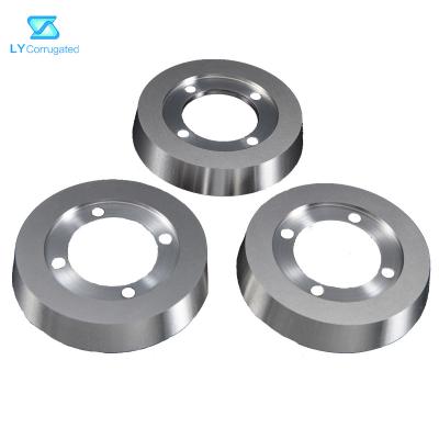 중국 Single Double Layer Industrial Cutting Blade Carbon Steel Carbide Fabric Circular Knife 판매용