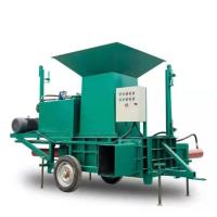 Water Cooled PLC Control Corn Baler Machine with Productivity and Video
