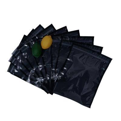 Cina Borsa libera del polipropilene della plastica dell'alimento del sacchetto dello zip della saldatura a caldo di Clear Black BPA in vendita