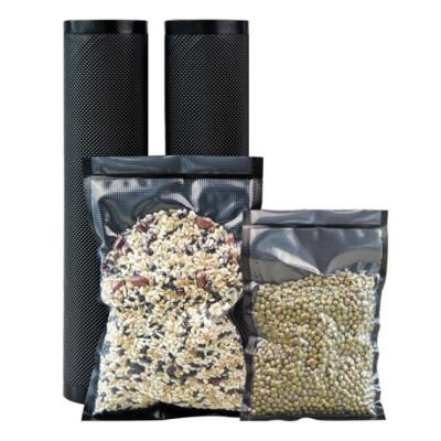 Cina Il nero pretagliato di Rolls della confezione sotto vuoto del commestibile/chiaro stoccaggio Rolls della chiusura sottovuoto di Ziplock in vendita
