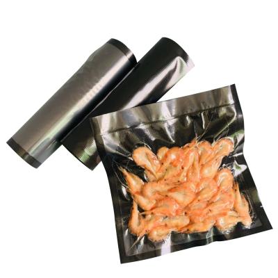 Cina La guarnizione sottovuoto nera per uso domestico arrotola i sacchetti sottovuoto in poli nylon per carne BPA in vendita