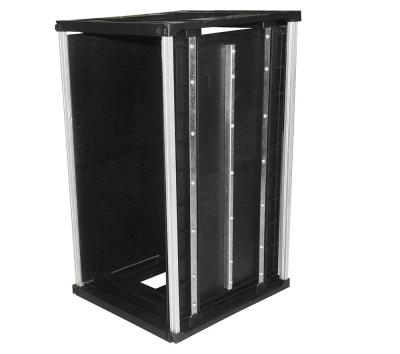 Cina Scaffale di rivista superiore di plastica regolabile della base 320*355*563mm ESD in vendita