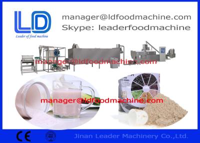 Cina Polvere del riso di nutrizione dell'acciaio inossidabile che fa macchina per la pianta alimentare in vendita