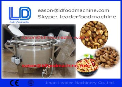 Cina Arachide automatica che frigge macchina 300kg/H 0.75kw, consumo basso in vendita
