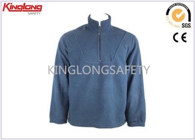 China Tamanho polar S M L do fato do revestimento do velo do meio zíper de 2 bolsos para senhoras à venda