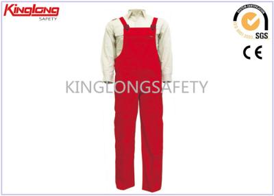 Cina Abiti da lavoro riflettenti di lavoro all'aperto rossi del pantalone della busbana francese con la chiusura lampo di nylon in vendita